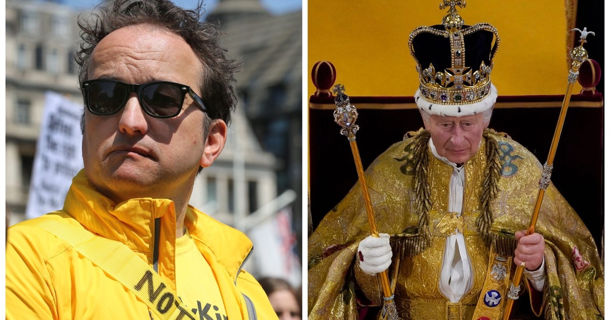 The leader of an anti-monarchy group who was arrested at King Charles ...