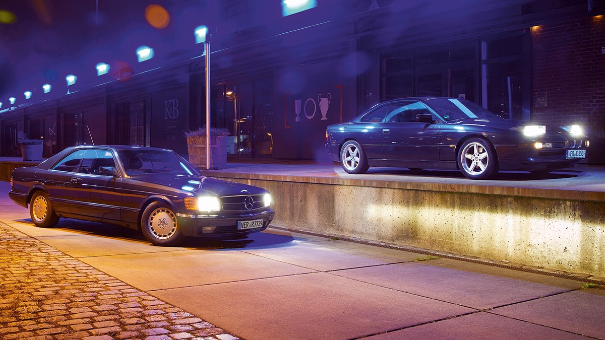 BMW 850i kontra Mercedes 560 SEC - były, są i będą samochodami marzeń