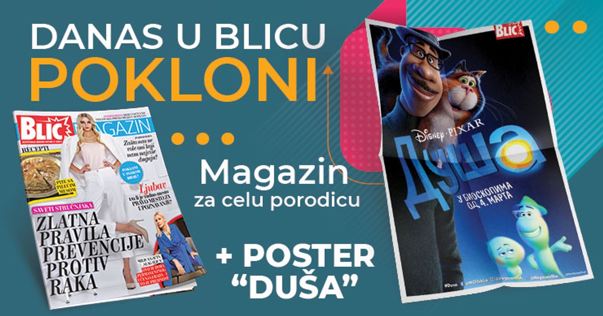 Poklon poster za najmlađe i Magazin za celu porodicu danas u "Blicu" - Blic