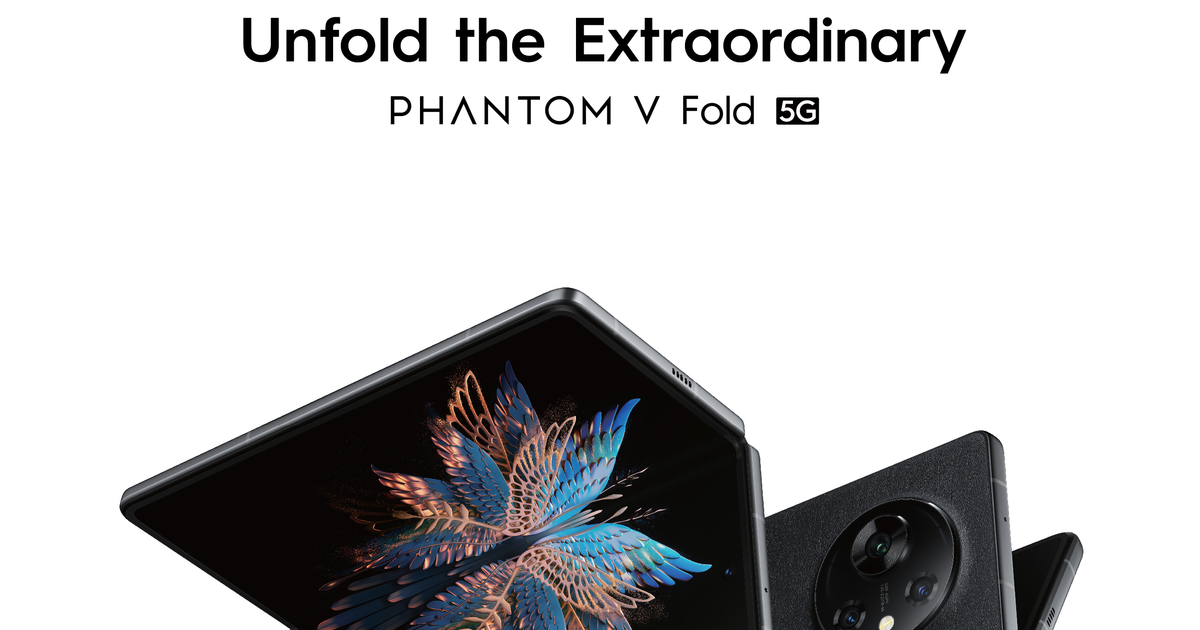 Tecno launched its first foldable smartphone in Lagos, the Phantom V ...