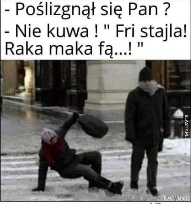 Ślisko na polskich ulicach. Te memy dziś zrozumie każdy - Kobieta