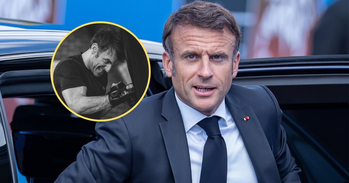 Emmanuel Macron w rękawicach bokserskich. Nowe zdjęcia budzą ...