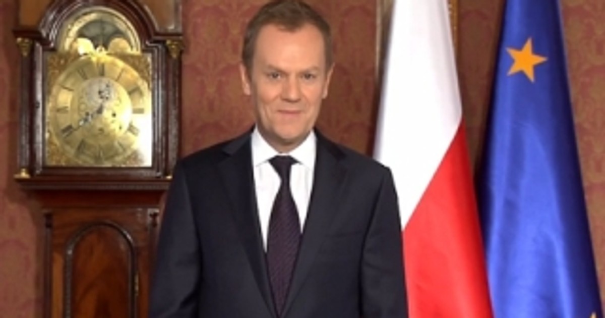 Noworoczne życzenia premiera Donalda Tuska - Wiadomości