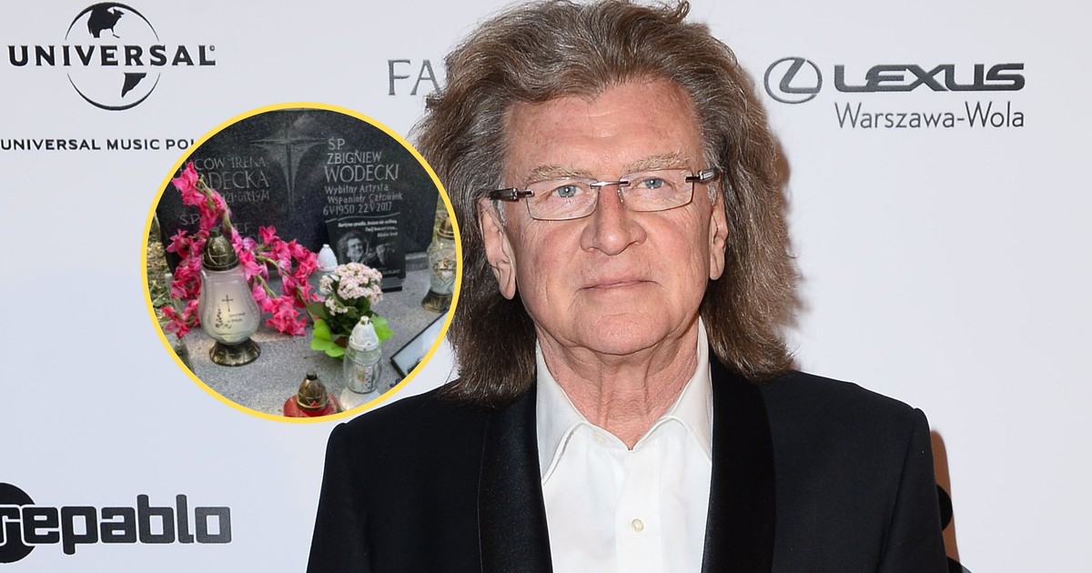 Grób Zbigniewa Wodeckiego po latach. Nowe zdjęcia pokazał Andrzej ...