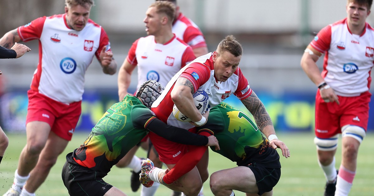 Reprezentacja Polski w rugby gra z Francją. Po raz pierwszy walczy w elicie