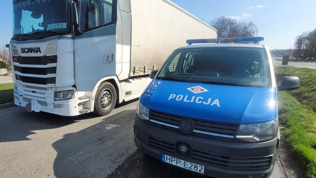 Nie dość, że oszukiwał na tachografie, to jeszcze nie miał prawa jazdy