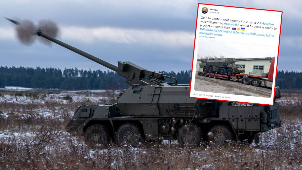 Ukraina otrzymała haubice Zuzana 2. Wyjaśniamy, co to za sprzęt