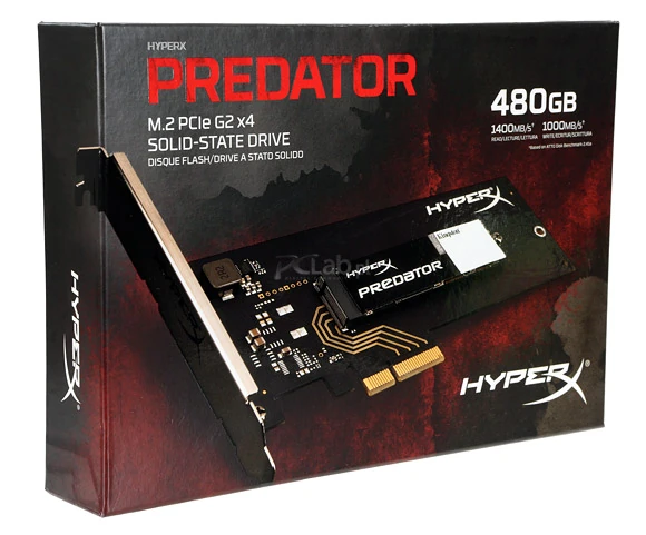 HyperX Predator 480 GB – test nośnika SSD do złącza PCI Express