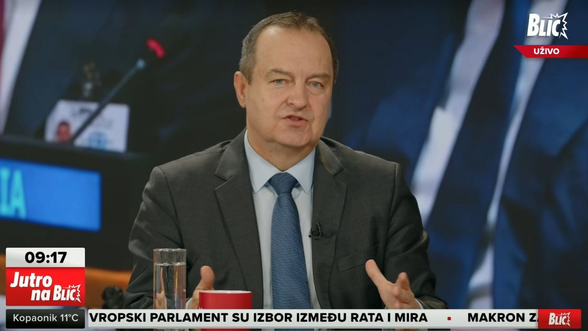 Ministar Ivica Dačić upravo gostuje u "Jutro na Blic": Koji su najveći ...