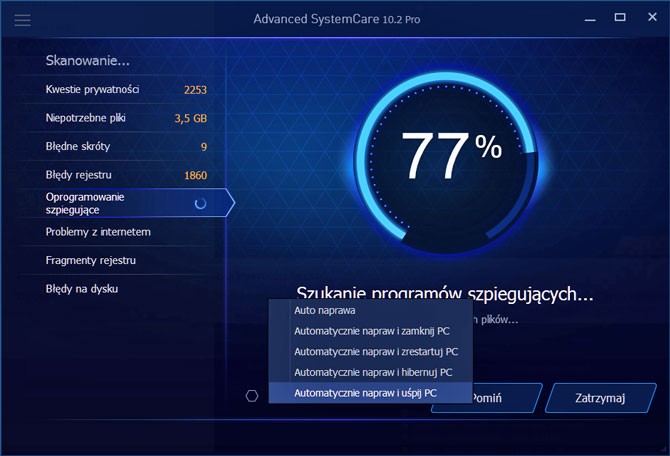 Advanced SystemCare 10 Pro za darmo dla czytelników Komputer Świata