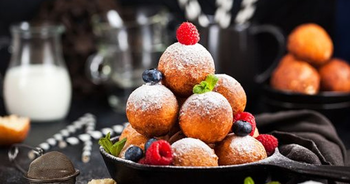 Pączki z serka homogenizowanego, które znikają w mgnieniu oka