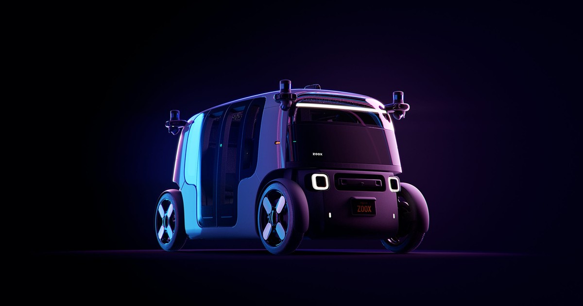 Amazon's autonomous vehicle startup Zoox just unveiled a robotaxi EV ...