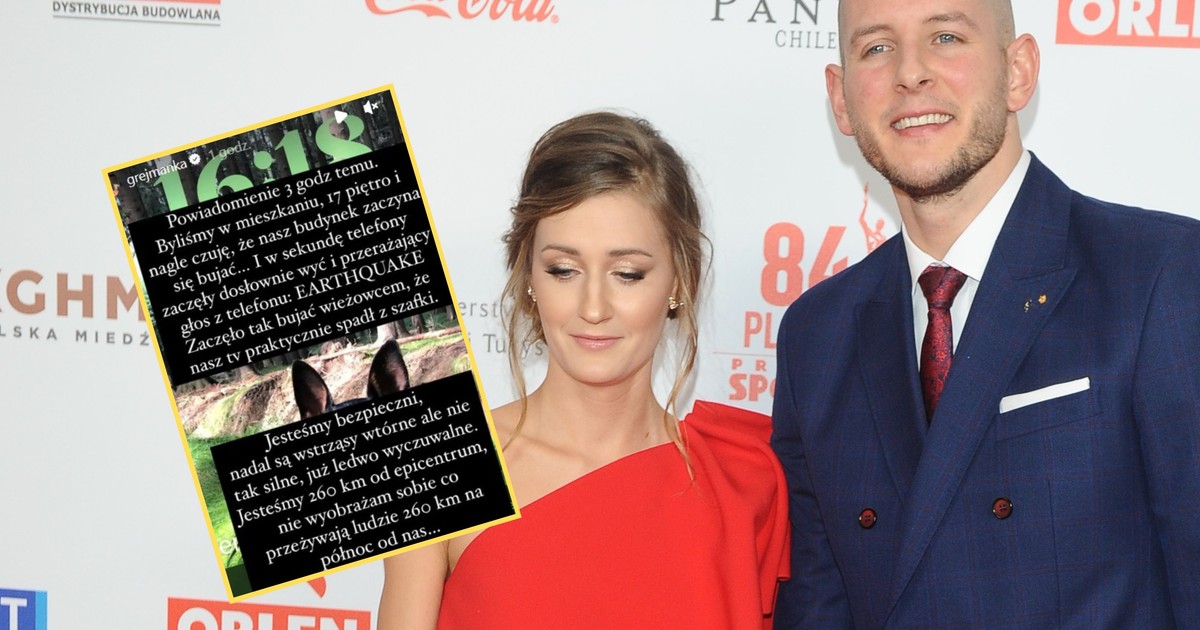Żona Bartosza Kurka mówi o trzęsieniu ziemi w Japonii. "Zaczęło bujać ...