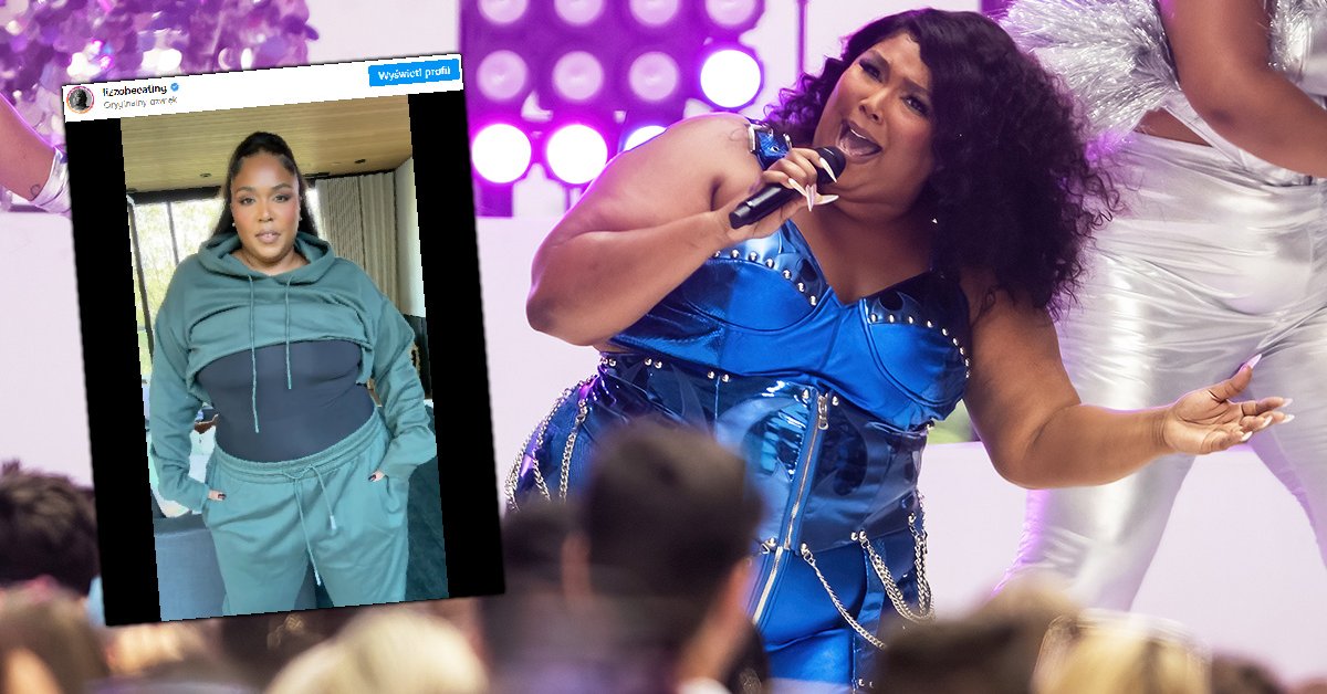 Mocno odchudzona Lizzo chwali się krągłościami, "A jeszcze chwilę temu ...