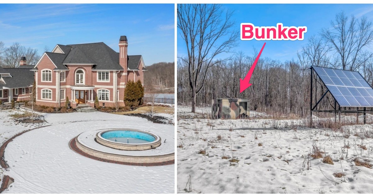 A Michigan mansion on sale for $6 million has a luxury 'prepper' bunker ...
