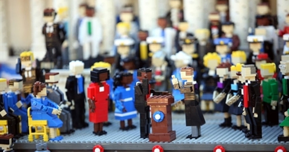 Obama w wersji Lego - Wiadomości