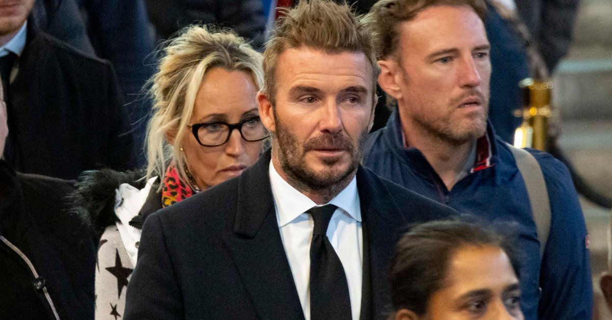 David Beckham mógł ominąć kolejkę do trumny królowej. Miał powód, aby ...
