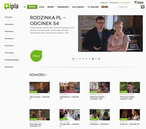 ipla: przedpremierowe odcinki seriali za darmo