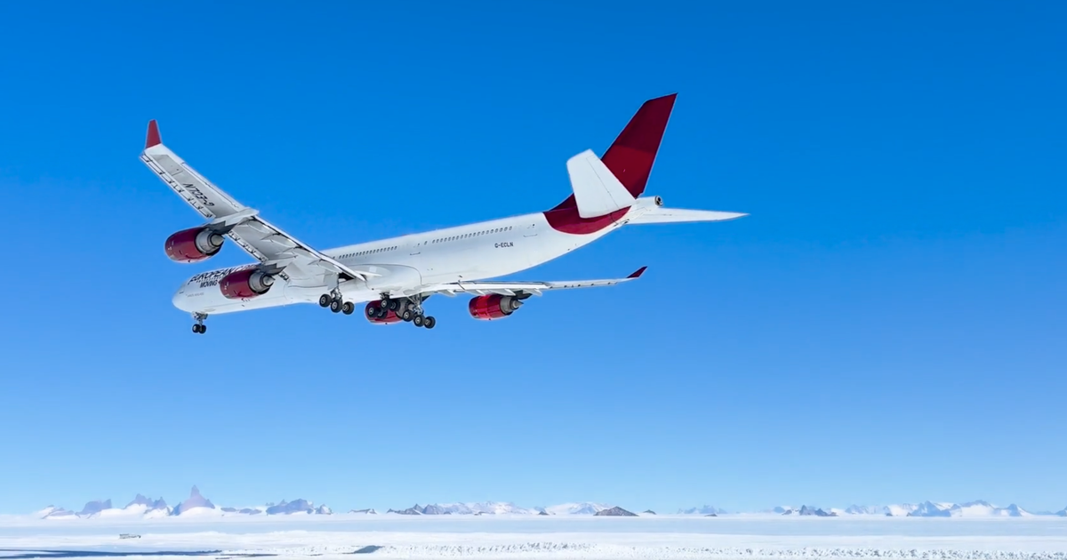 Rekord: Airbus A340-600 landet in der Antarktis | aeroTELEGRAPH