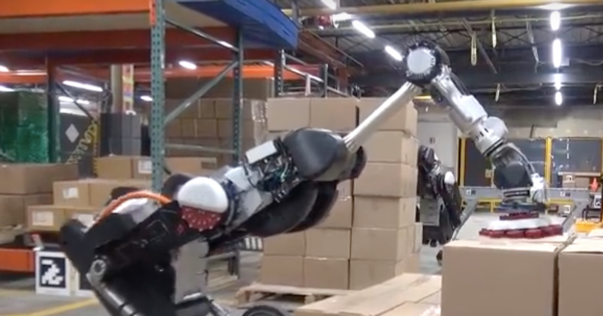Boston Dynamics built a robot that makes Amazon’s warehouse bots look ...