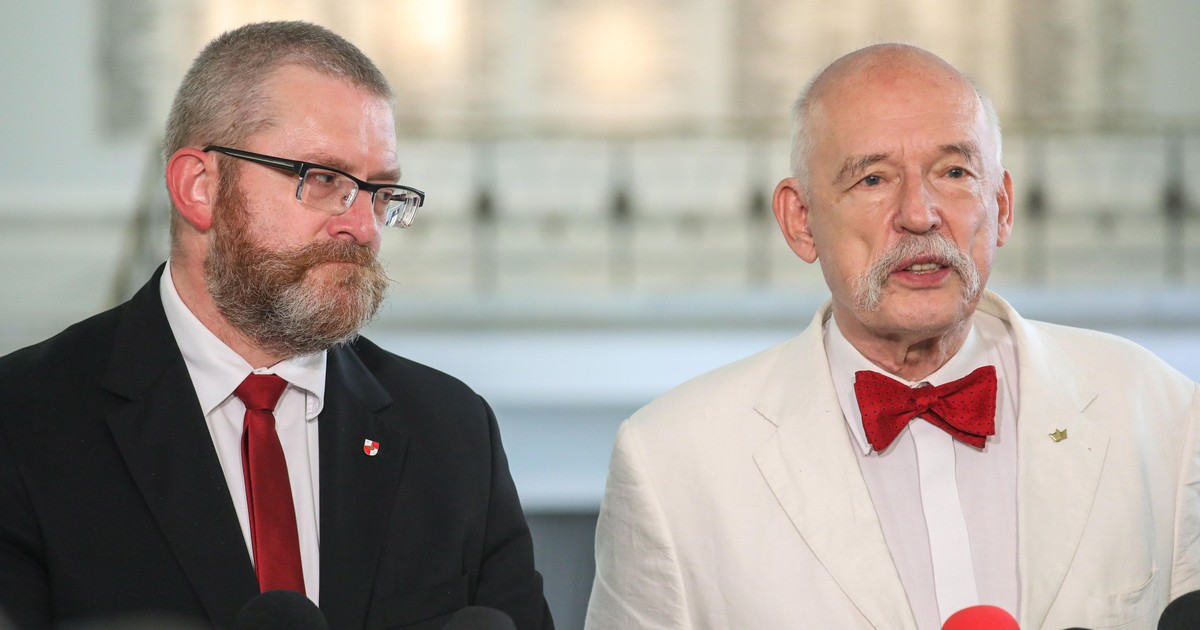 Wybory 2023. Janusz Korwin-Mikke komentuje słaby wynik Konfederacji - Wiadomości