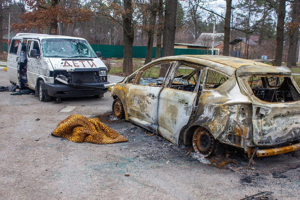 "Zostawili góry trupów w Buczy, Irpieniu, Borodziance". Za te słowa ...