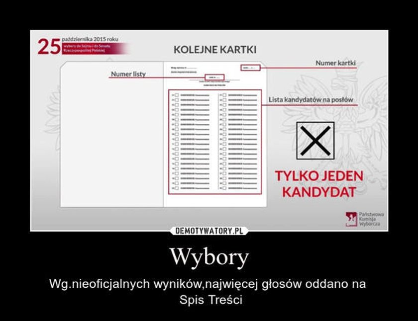 Śmieszne memy. Wybory 2015 okiem internautów - memy wyborcze Śmieszne memy. Wybory 2015 okiem internautów - memy wyborcze