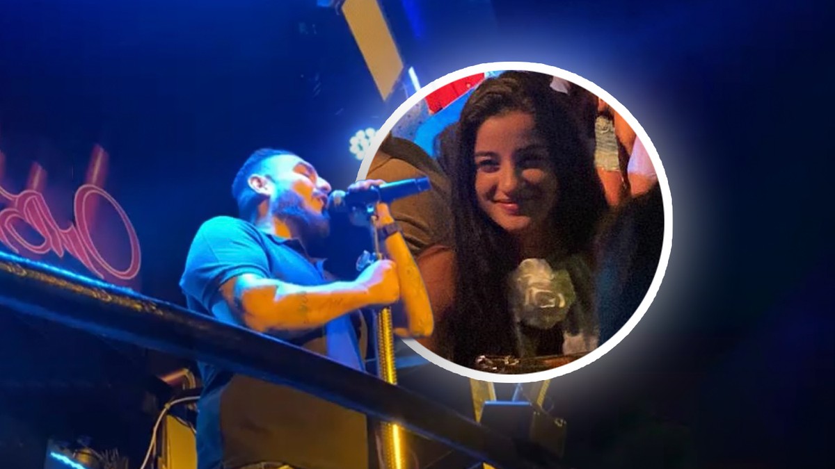 Bivša verenica Darka Lazića Marina Gagić banula na njegov nastup, ne skida osmeh dok on peva - Blic