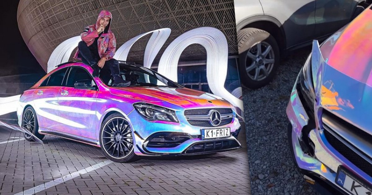 Friz rozbił Mercedesa. "Nie czuję się winny"