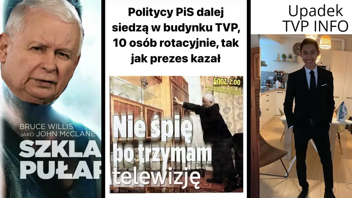 Nocne czuwanie i sytuacja w TVP oczami internautów. Świeża dostawa memów [GALERIA]