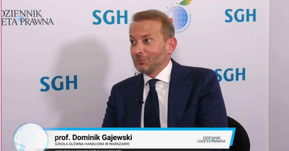 Gajewski: Polska potrzebuje zmian w systemie podatkowym - Forsal.pl