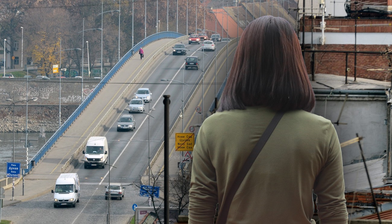 Drama u Novom Sadu: Žena pokušala da skoči sa mosta Duga - Blic