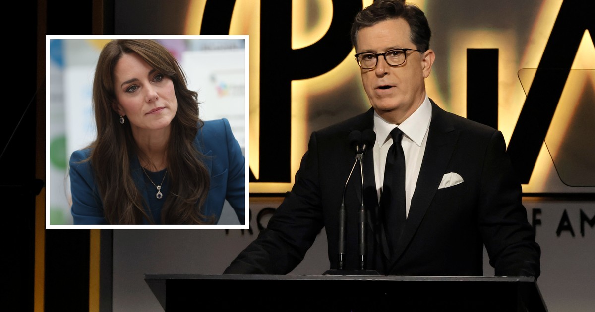 Stephen Colbert zakpił z księżnej Kate. Teraz sypie głowę popiołem ...