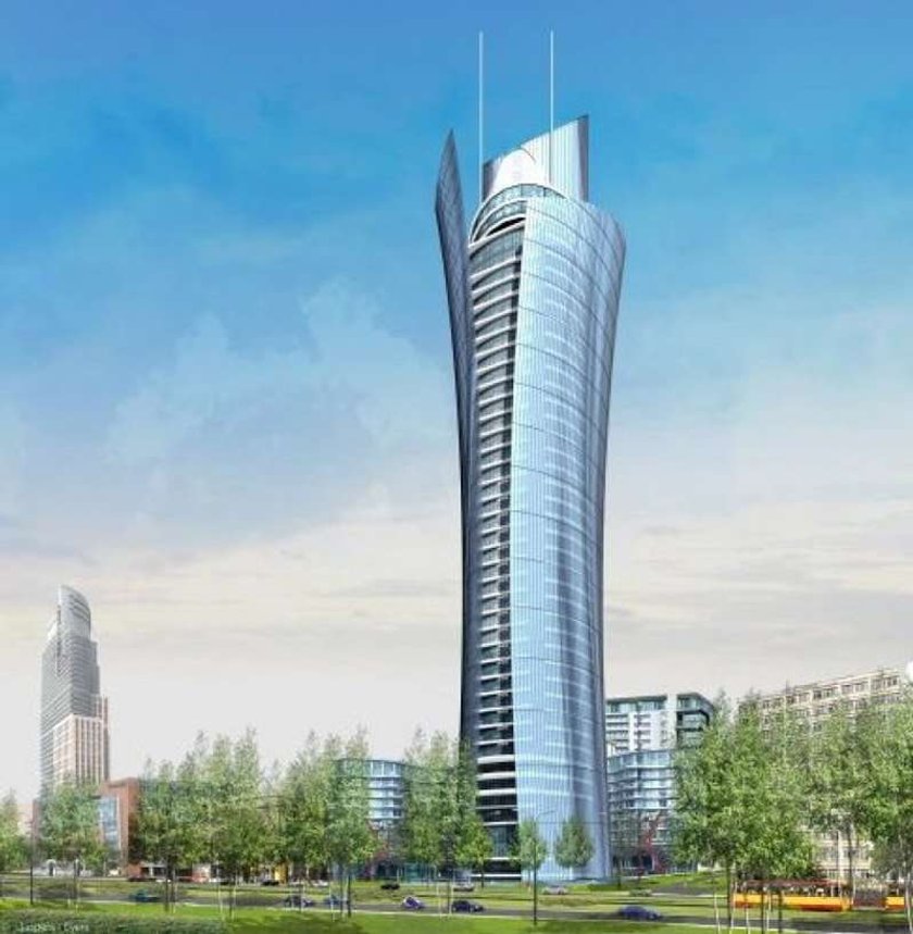 220-metrowy drapacz chmur w Warszawie