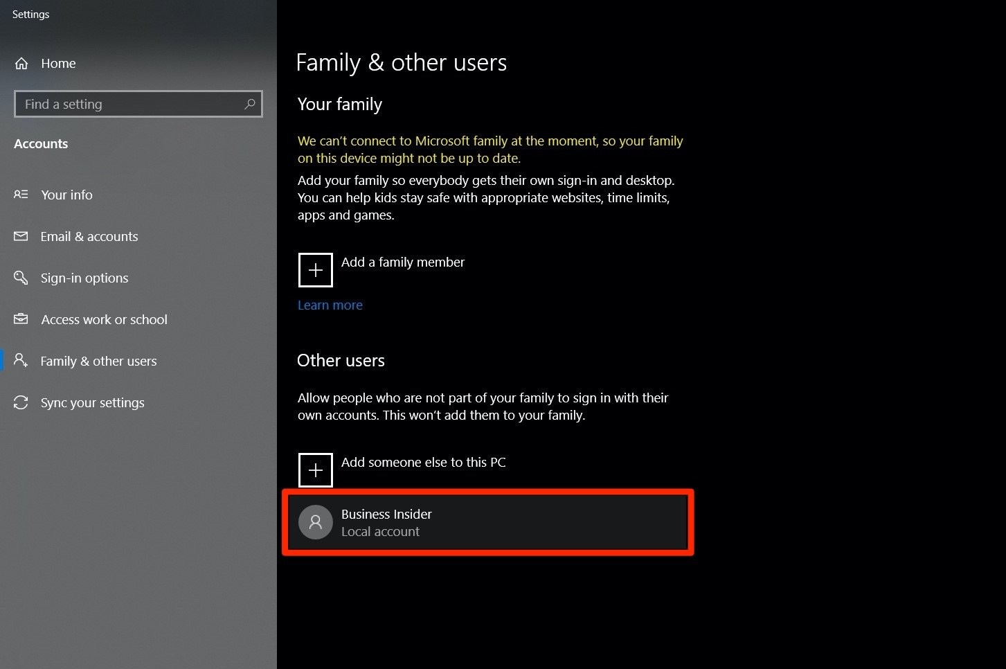 How to create a new user profile on Windows 10, so you can share ...