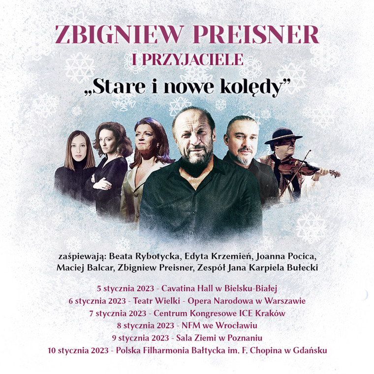"Zbigniew Preisner i Przyjaciele. Stare i nowe kolędy": koncerty w ...