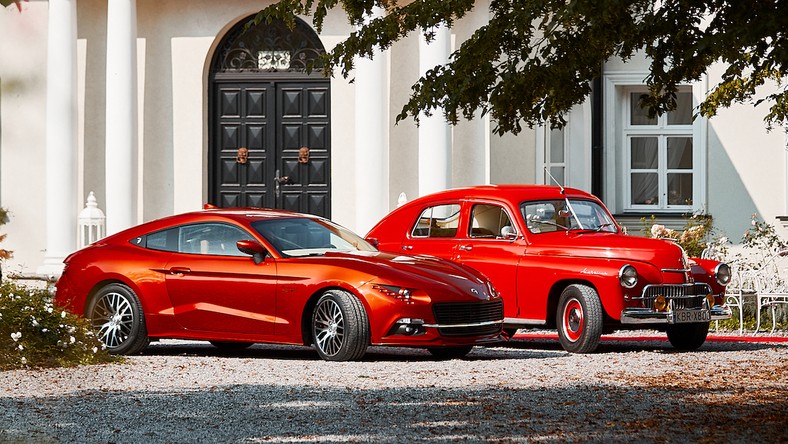 Nowa Warszawa na bazie Mustanga