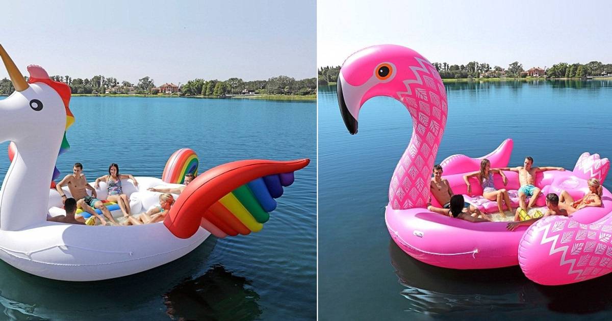 Gigantyczny dmuchany flaming. Cena? 500 zł - Noizz