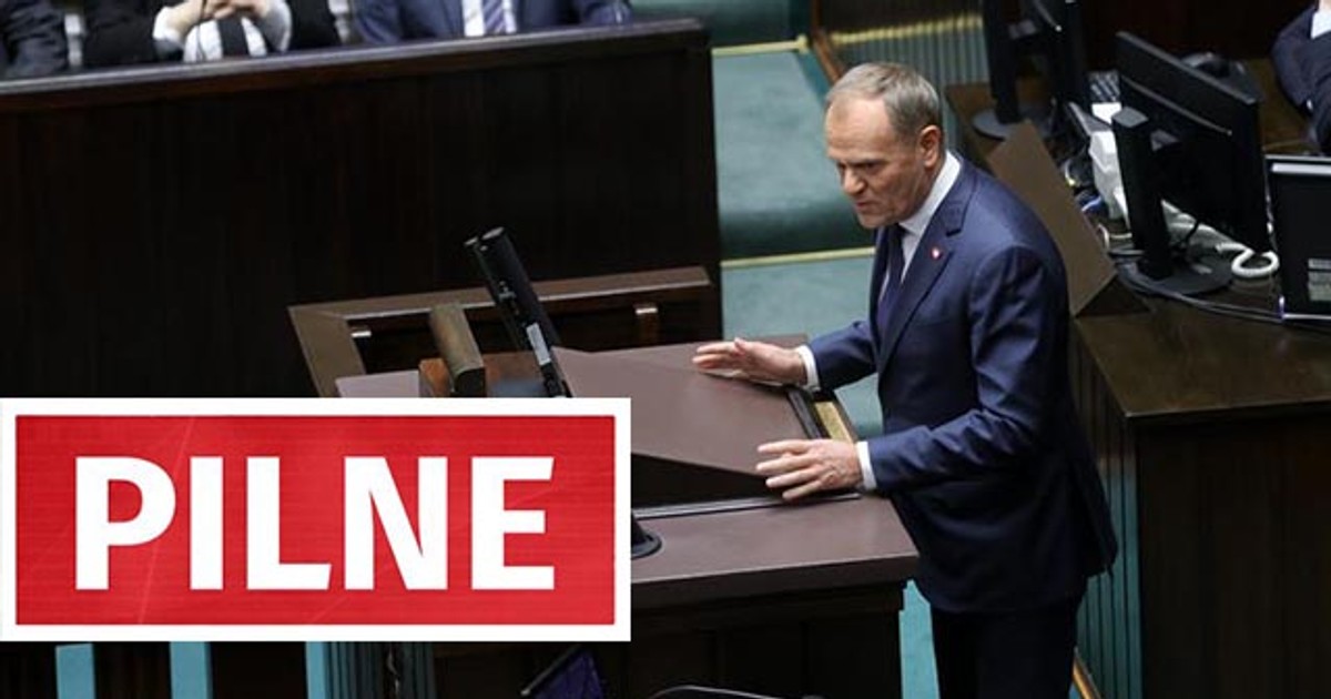 Tusk zabrał głos po wyborze na premiera. Zwrócił się wprost do Kaczyńskiego - Wiadomości