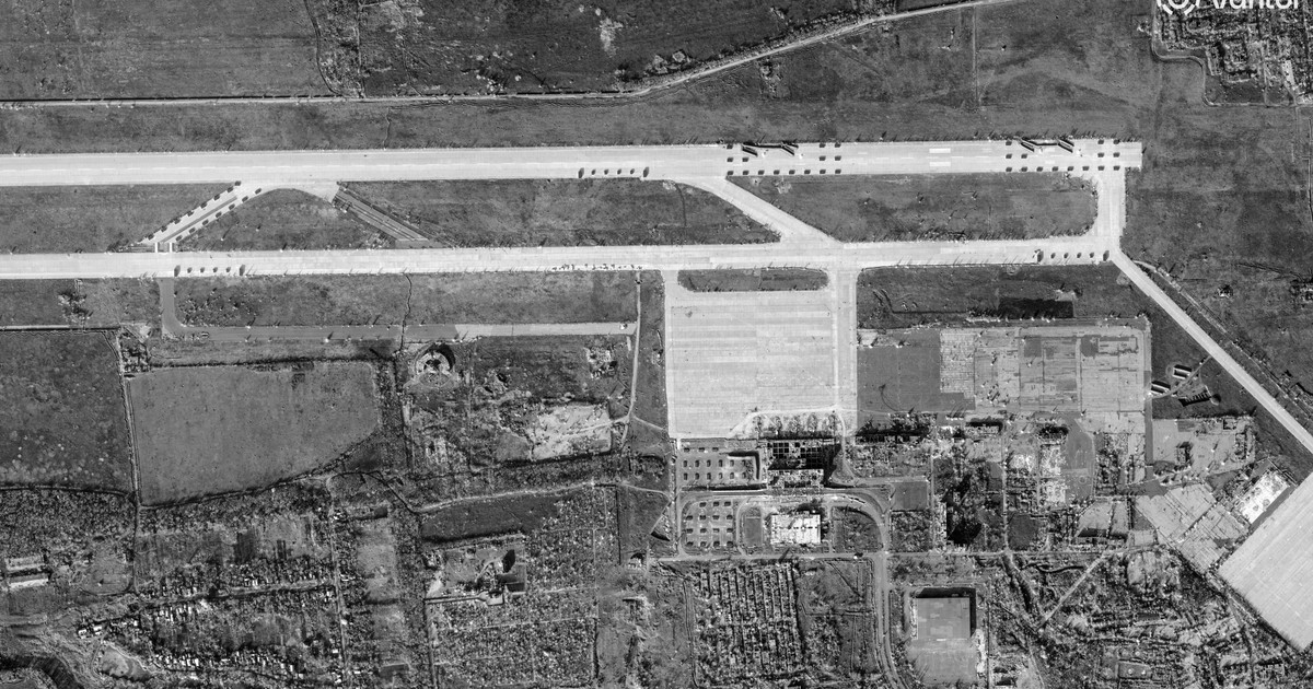 Satellite imagery captures destruction at Russia's new drone base after ...