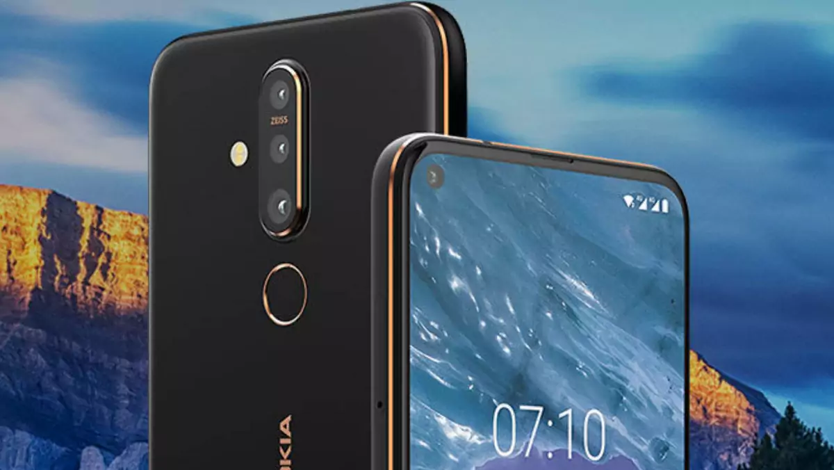 Nokia X71 oficjalnie. "Średniak" z ekranem z dziurką