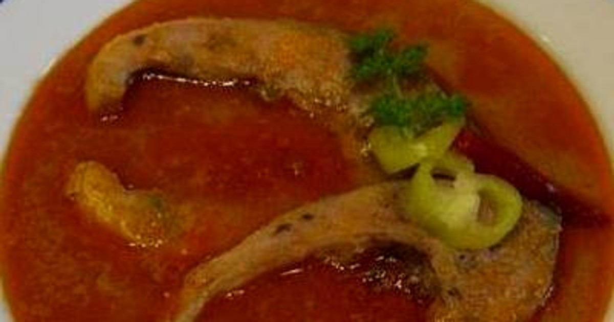 Magyaros halászlé recept