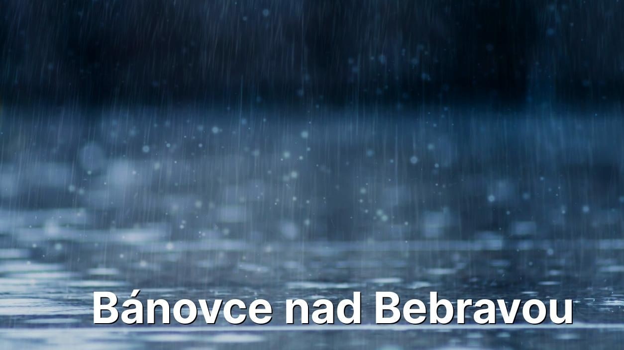 Bánovce nad Bebravou - Výstraha pred poľadovicou! Čo potrebujete vedieť ...