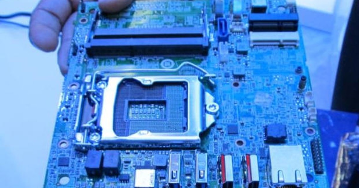 Intel 5x5 - najmniejsza płyta główna z wymiennym procesorem