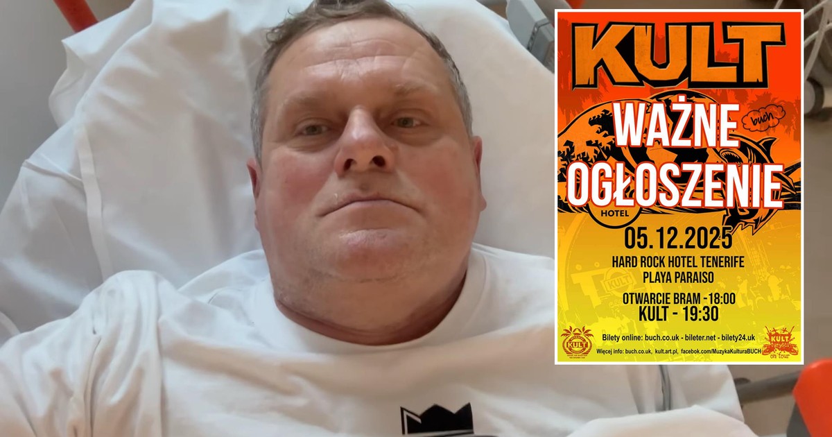 Kazik nie wystąpi z Kultem. Co z biletami? Jest oświadczenie