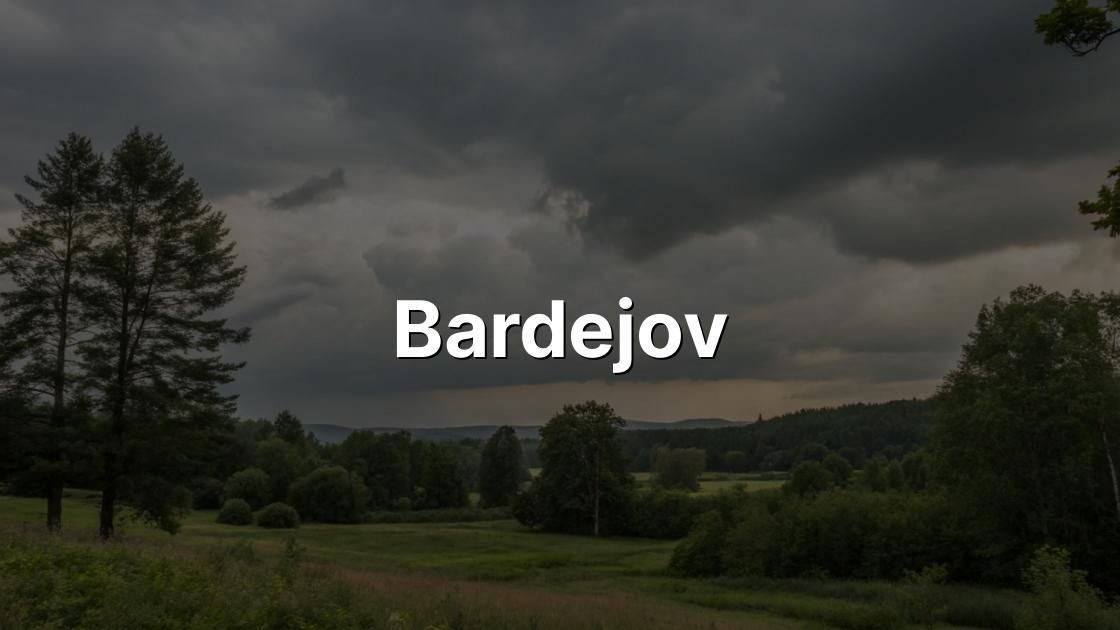 Počasie v Bardejove: Nedeľu bude sprevádzať opar a teploty blízko nuly (30. 11. 2025) | Azet Počasie