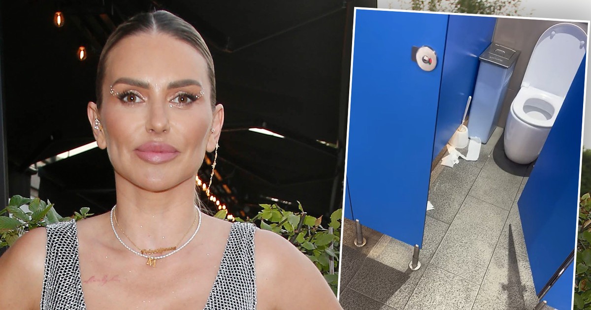 Monika Goździalska przeraziła się tym, co zastała w damskiej toalecie [WIDEO]