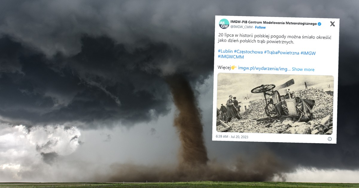 To było najsilniejsze tornado w historii Polski. "Wiatr rzucił autobusem" - Podróże