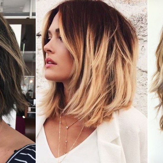 Warstwowy BOB dla różnych długości włosów: trójwymiarowe cięcia, które ...