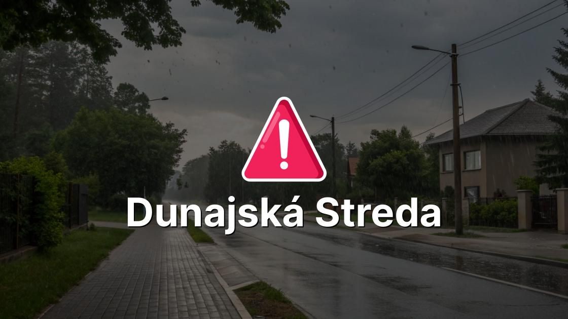 Dunajská Streda - Výstraha! Čo potrebujete vedieť o počasí na 21. 07 ...